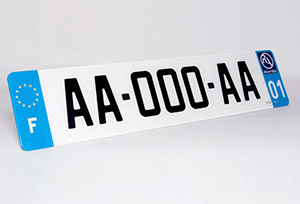 Plaques – Nouvelle Carte Grise